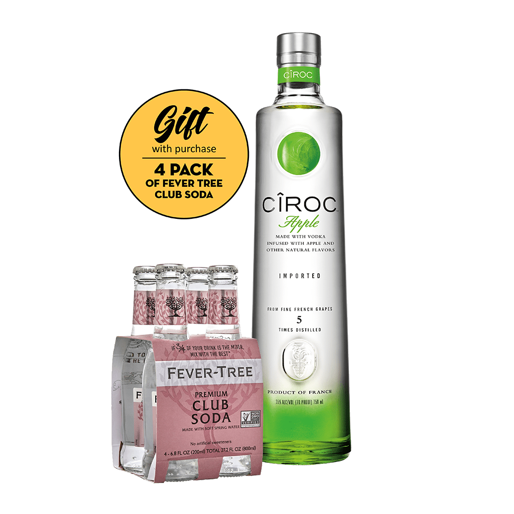 Ciroc Apple Vodka 750mL - Naughty Grape