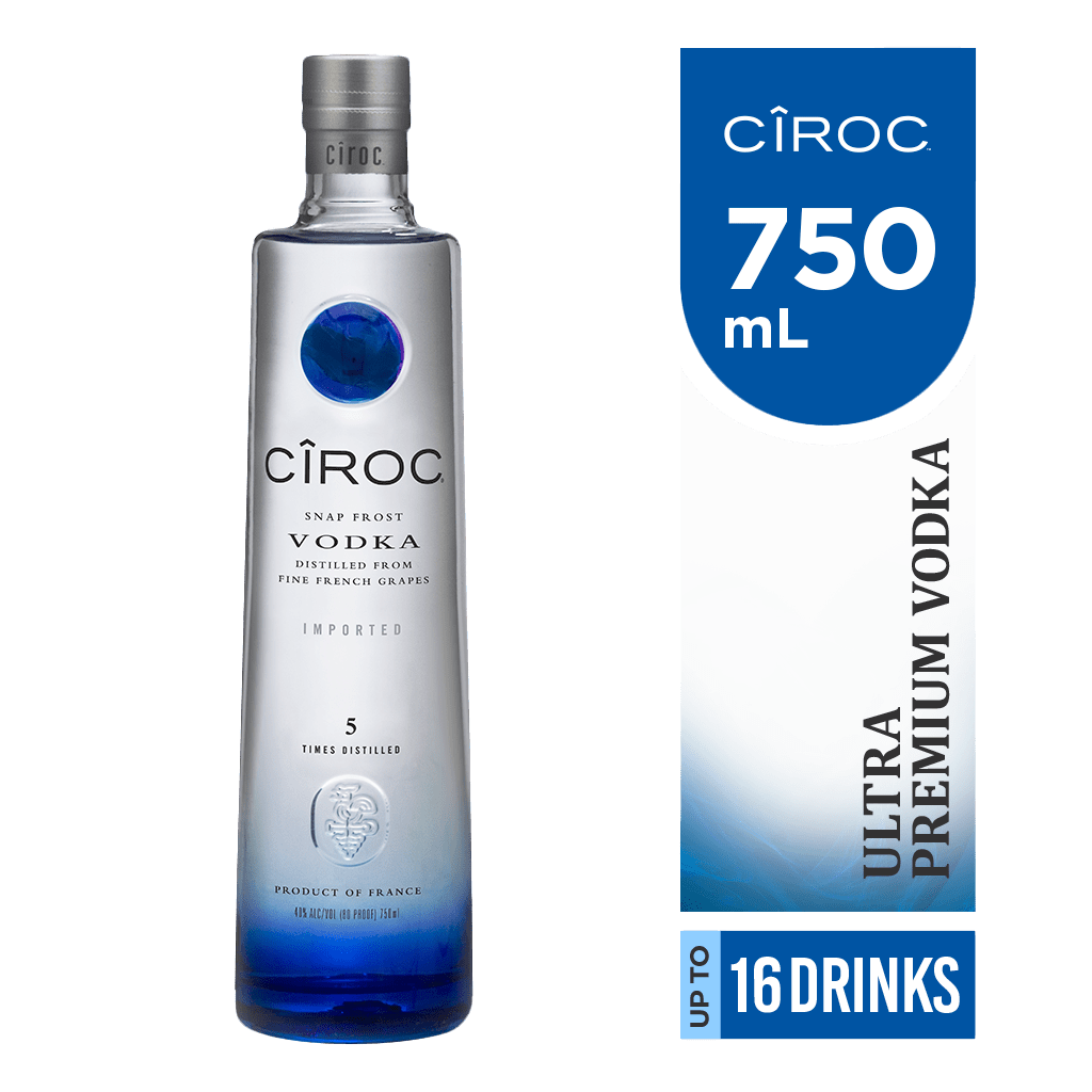 Ciroc Vodka 750mL - Naughty Grape