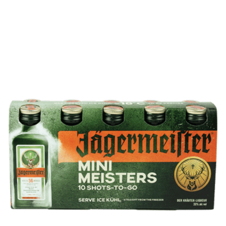 Jägermeister Mini's - Original (10 Pack) 20ml - Naughty Grape
