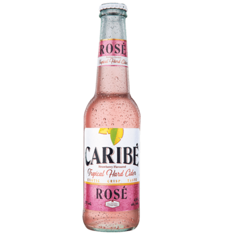 Caribe Rose Tropical Hard Cider 275ml - Naughty Grape