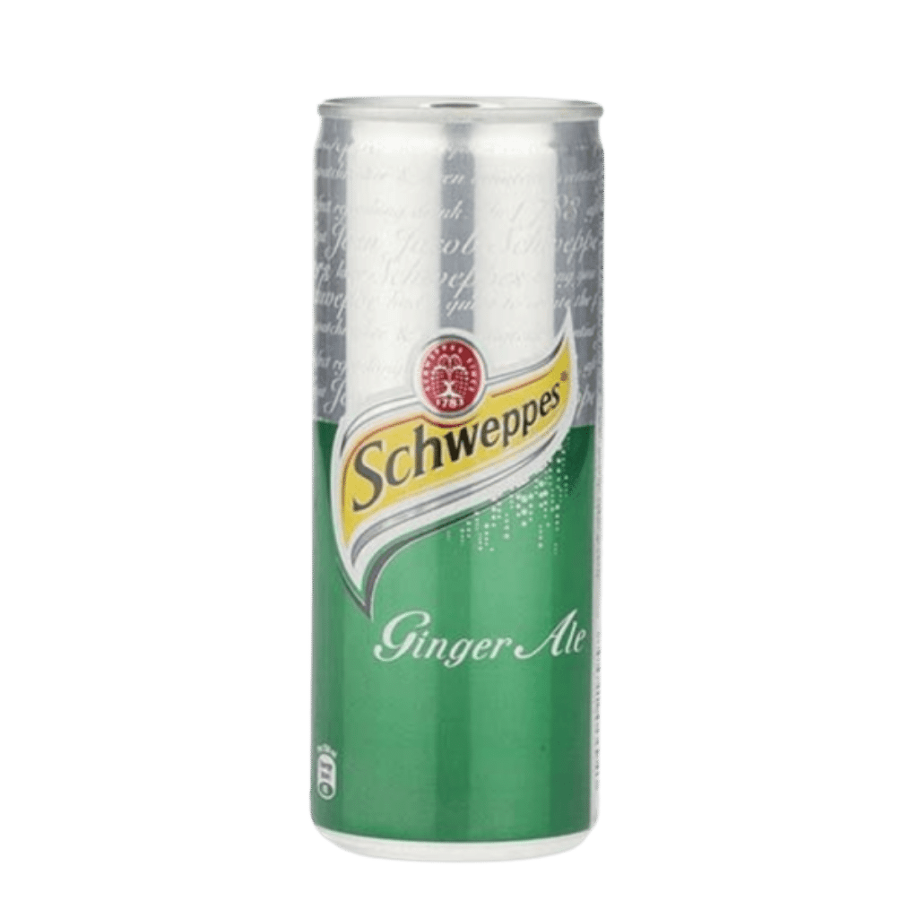 Schweppes Ginger Ale Cans 8oz - Naughty Grape