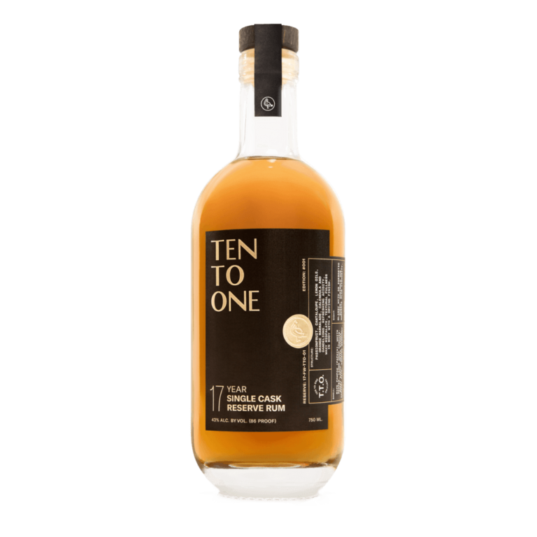 Ten to One Rum 17 YO Reserve 750ml - Naughty Grape