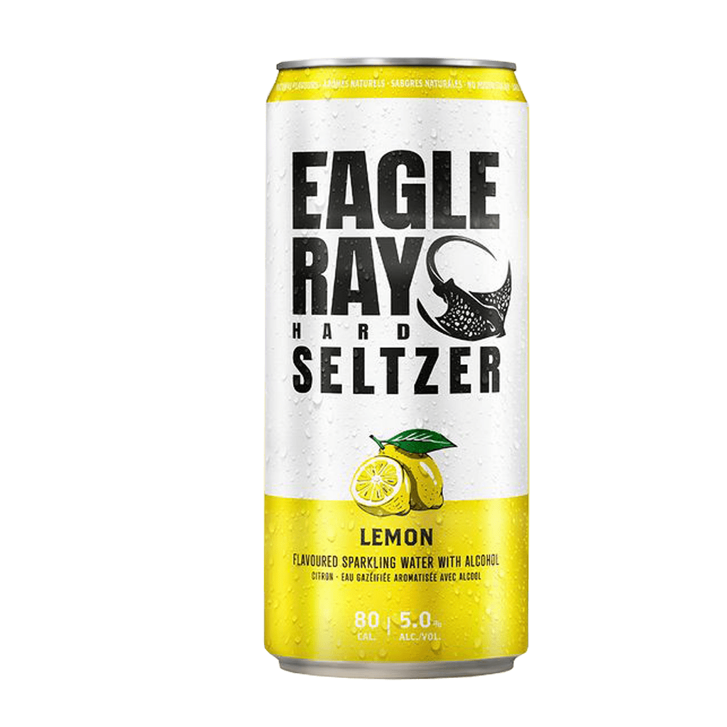 Eagle Ray Hard Seltzer (Lemon) - Naughty Grape